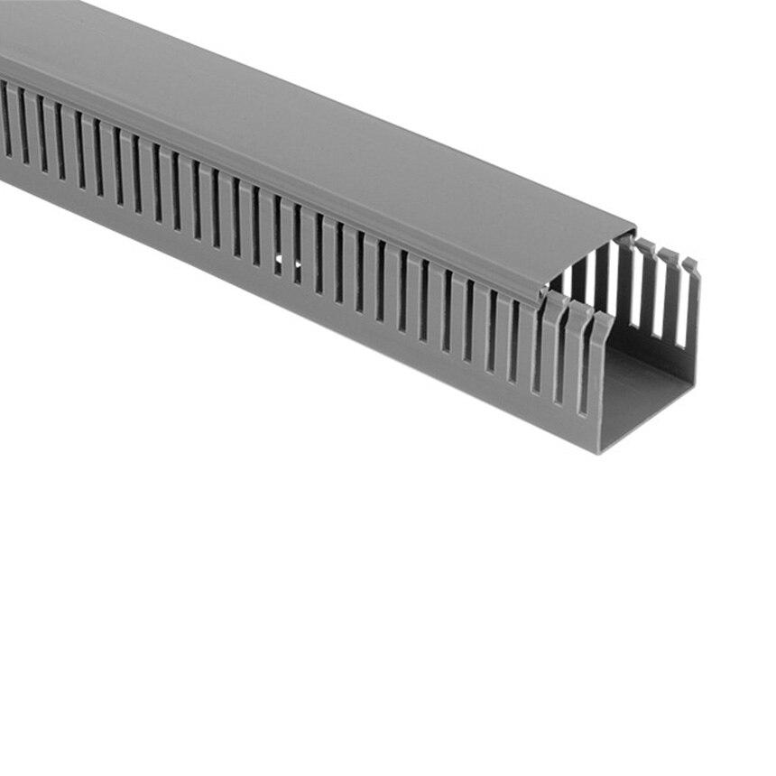 Canal de cablu, Lightex, 60x60, 2 metri, Gri - eMAG.ro