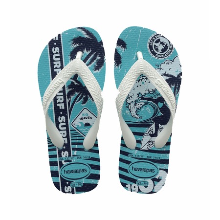 Slapi copii Havaianas, Cauciuc, Albastru, 31 - eMAG.ro