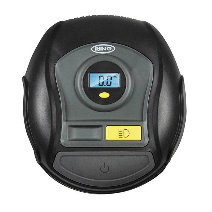 Компресор за гуми Ring RTC400, Дигитален, 12V / 100psi - eMAG.bg