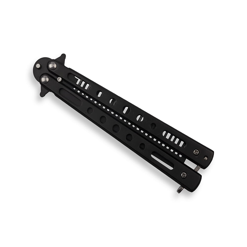Briceag fluture IdeallStore tip pieptan, Black Comb, 22 cm, negru - eMAG.ro