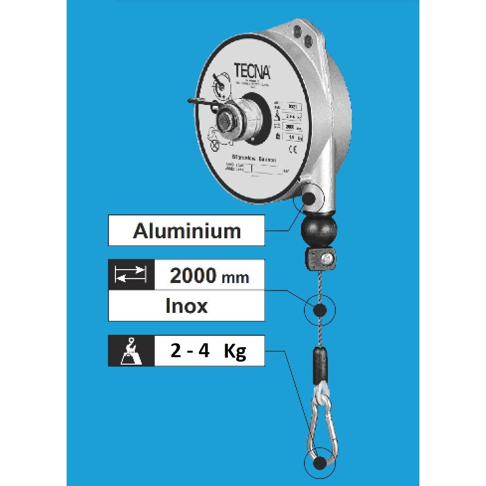 Echilibror de greutate 2 - 4 KG, Balancer Tecna 9321 - eMAG.ro