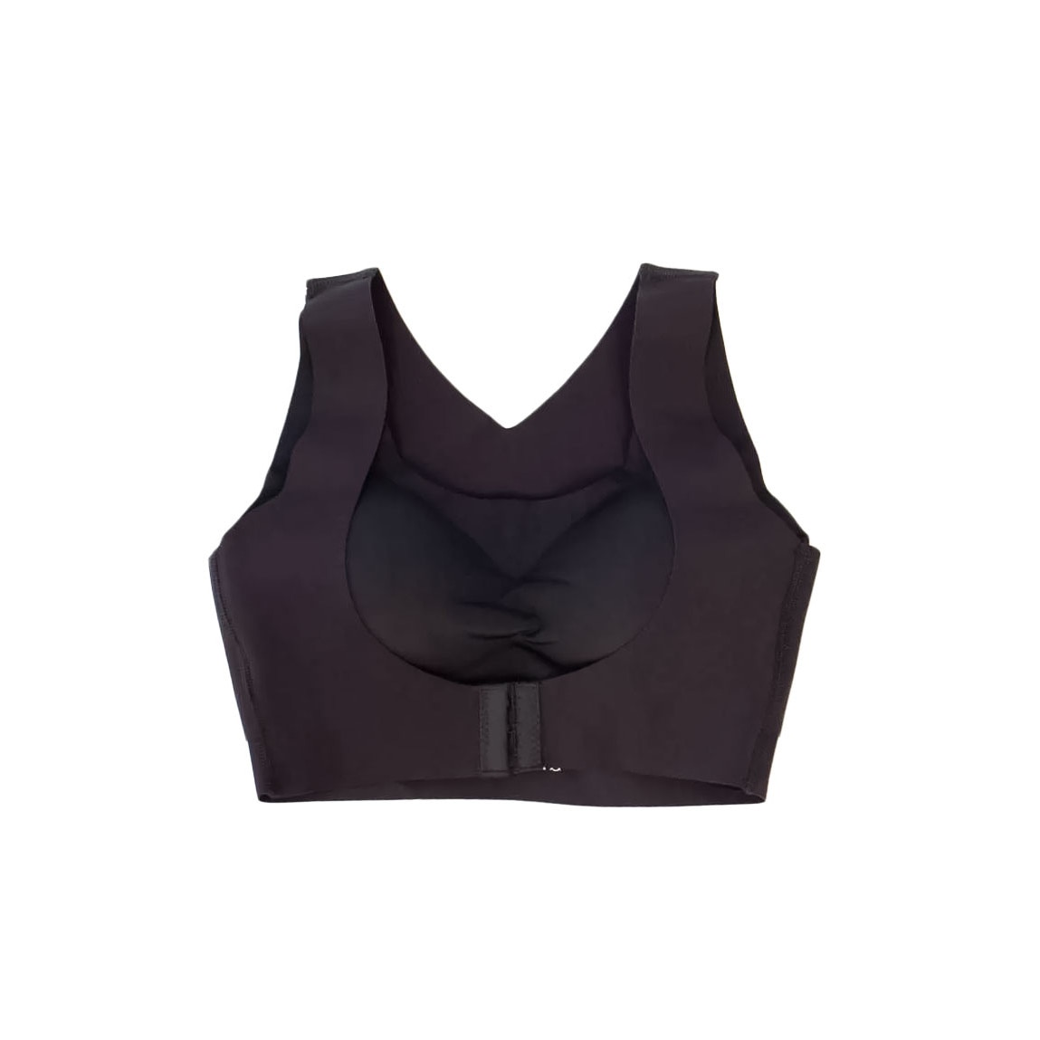 Bustiera sport de dama Black Slim, material fin, fara cusaturi, sustine ...