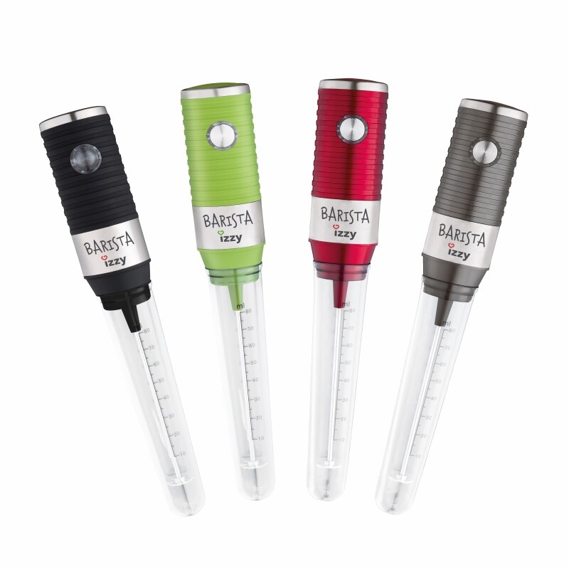 Mixer pentru bauturi Izzy, Barista, maner ergonomic, 30 W, rosu - eMAG.ro