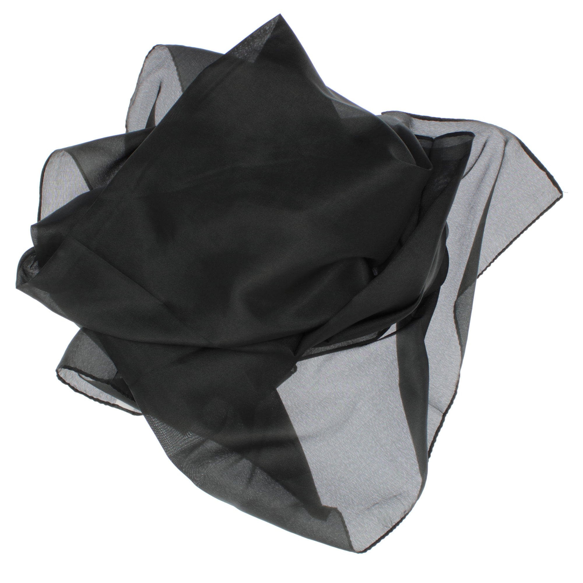 Batic, de dama, Buticcochet, Negru, din 100% matase, 90x90 cm - ES878 ...
