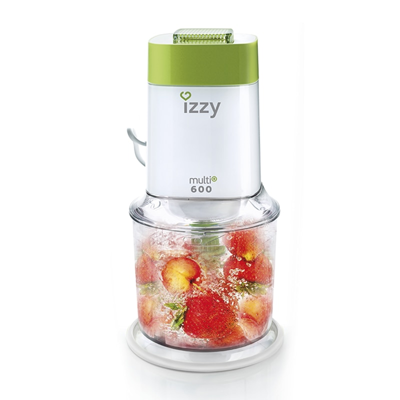 Izzy Chopper Multi + 600 aprítógép, 6 acél penge, 2 sebességfokozat ...