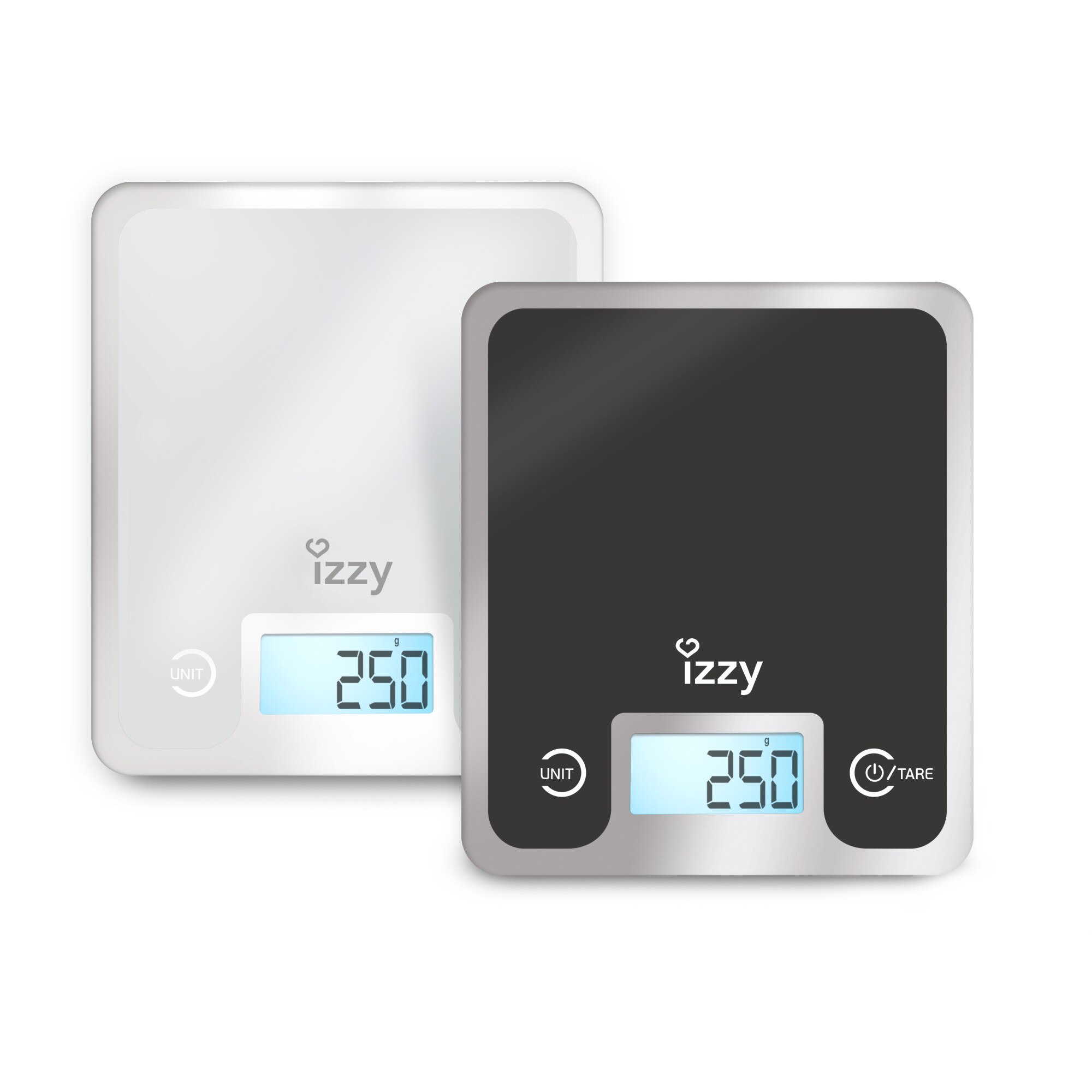 Кухненска везна Izzy La Crema, LCD дисплей, 10 кг, Бял - eMAG.bg