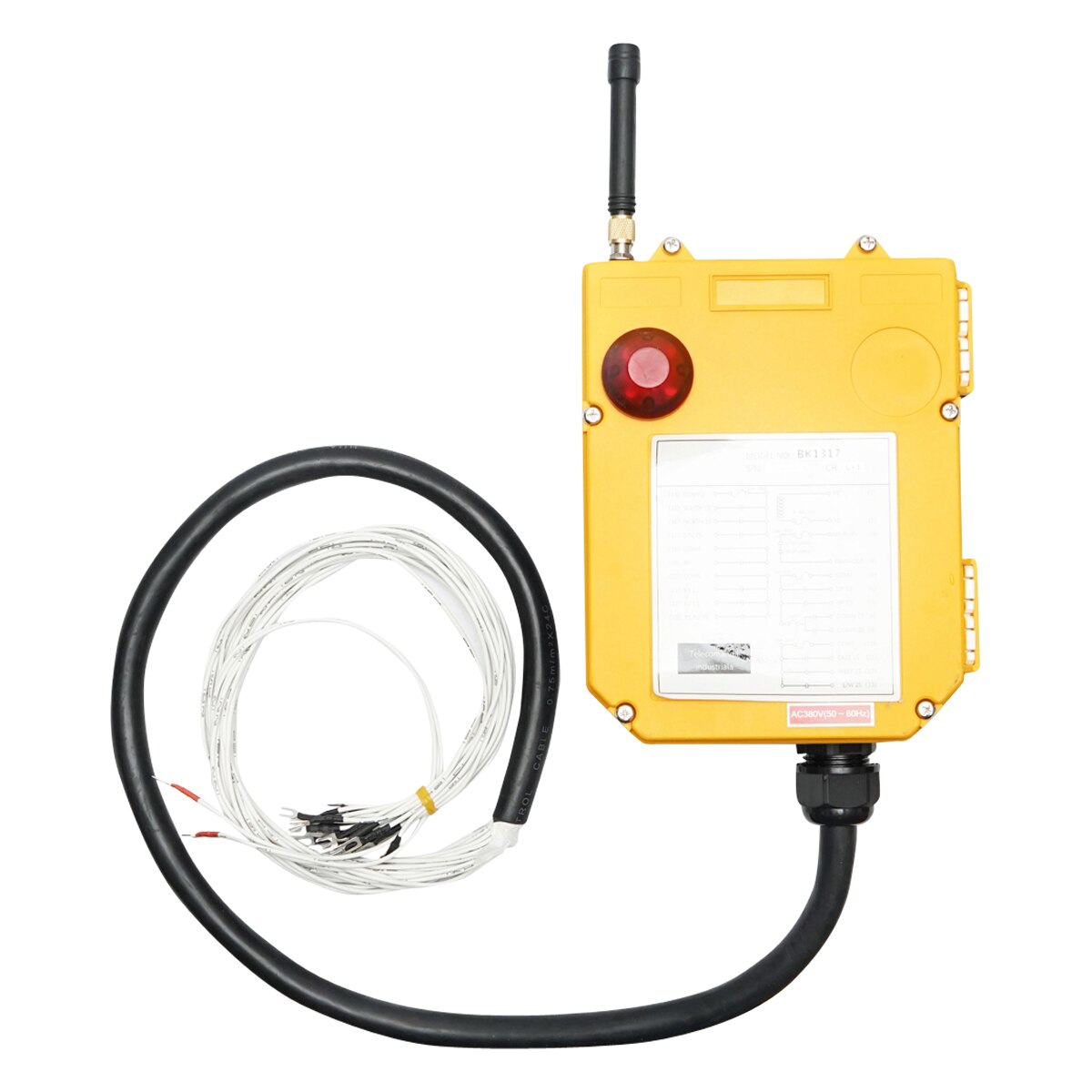 Telecomanda industriala wireless cu 10 comenzi AC 380V si protectie la ...