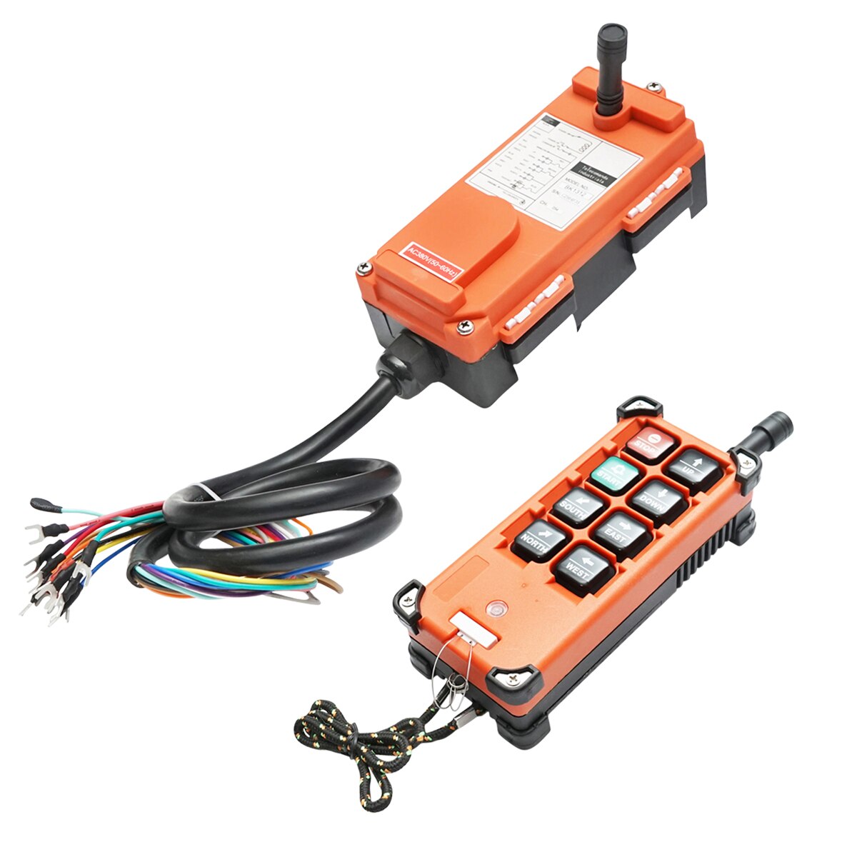 Telecomanda industriala wireless cu 6 comenzi AC 380V si protectie la ...