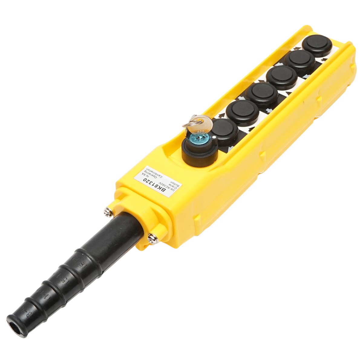 Telecomanda industriala cu 6 comenzi si contact general cu cheie 380V ...