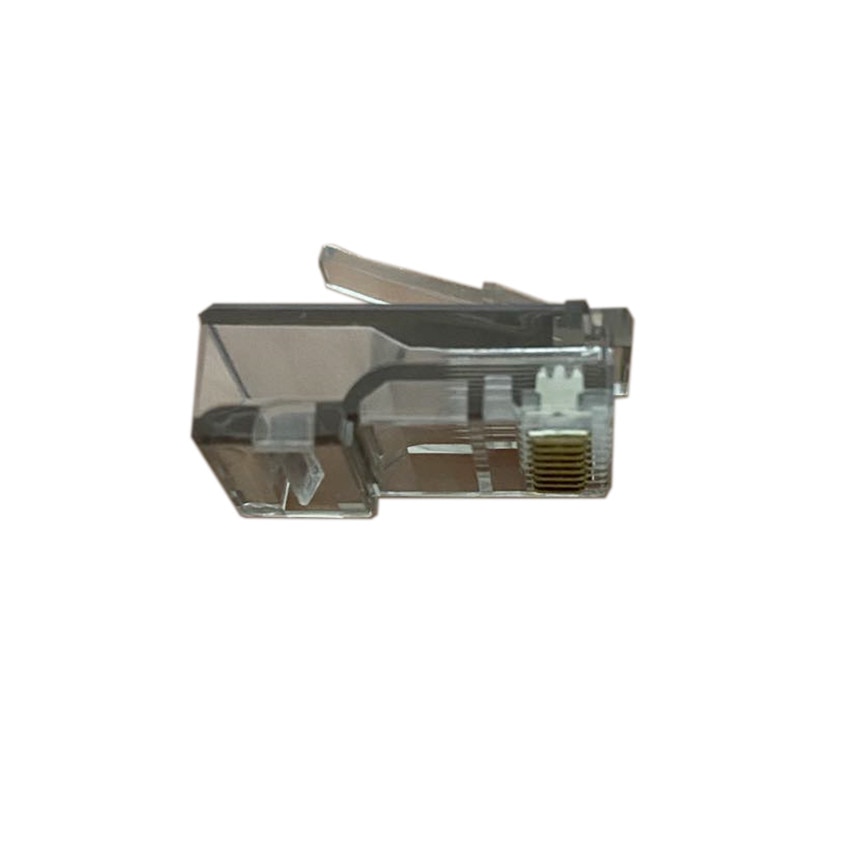 Set 100 x Mufa UTP RJ45, Cat 5e, Neecranat, 8P8C, Negru - eMAG.ro