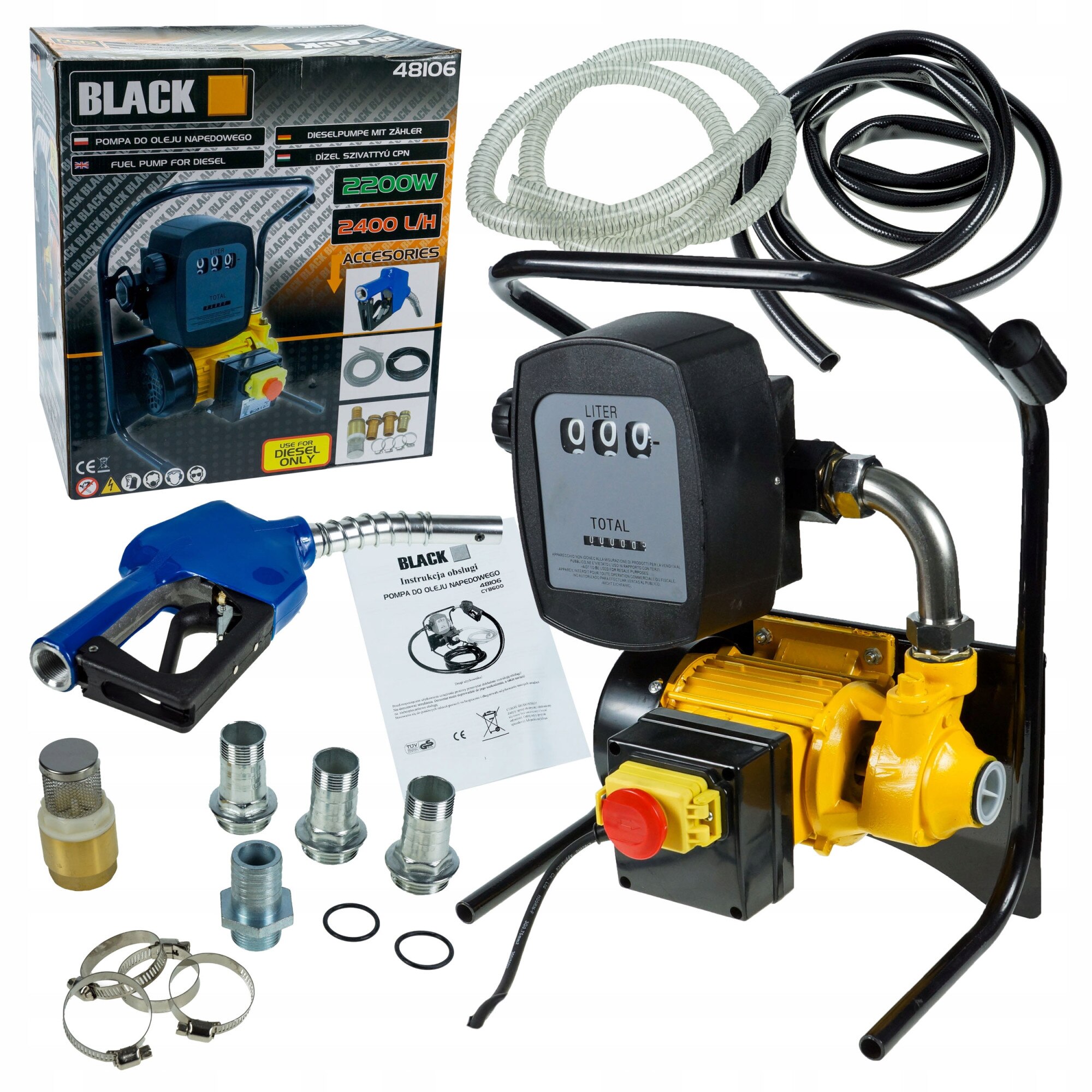 Pompa combustibil cu pistol distributie electrica 220V,2200W ...