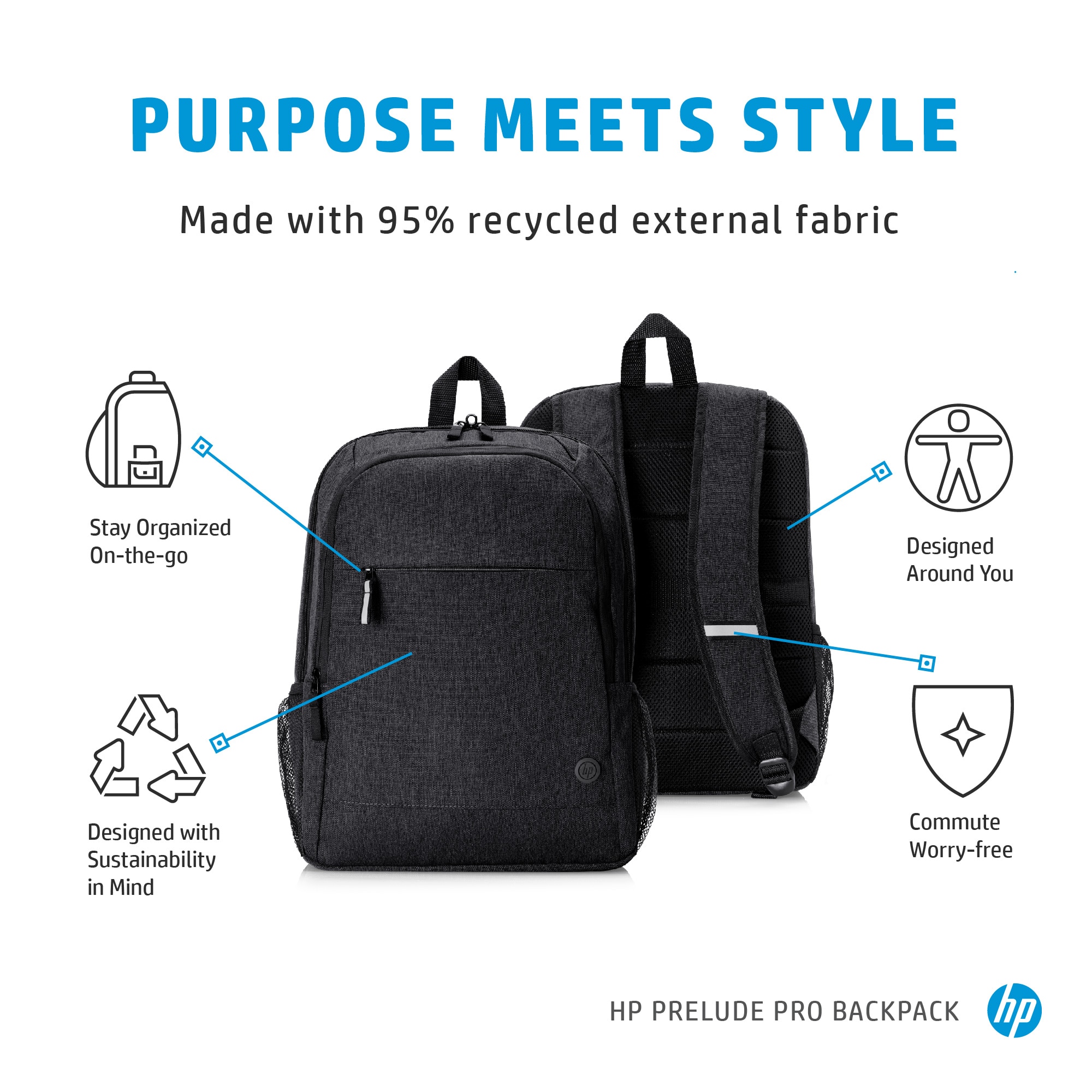 HP Prelude Pro szürke / fekete laptop hátizsák - eMAG.hu