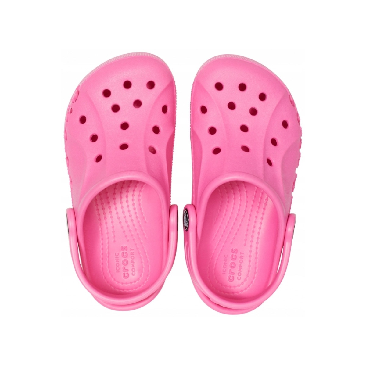 Saboti copii, Crocs™ Baya Clog, Spuma Croslite™, Roz, 29,5 EU - eMAG.ro