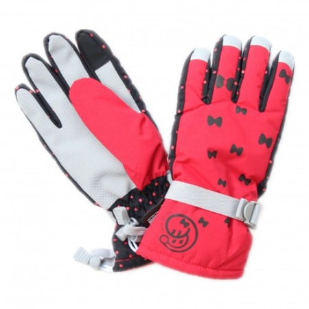 Manusi schi dama rosu/negru - eMAG.ro