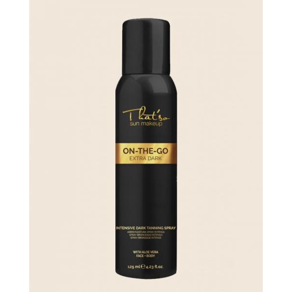 Spray autobronzant pentru fata si corp, THAT'SO, Extra Dark, 125 ml ...