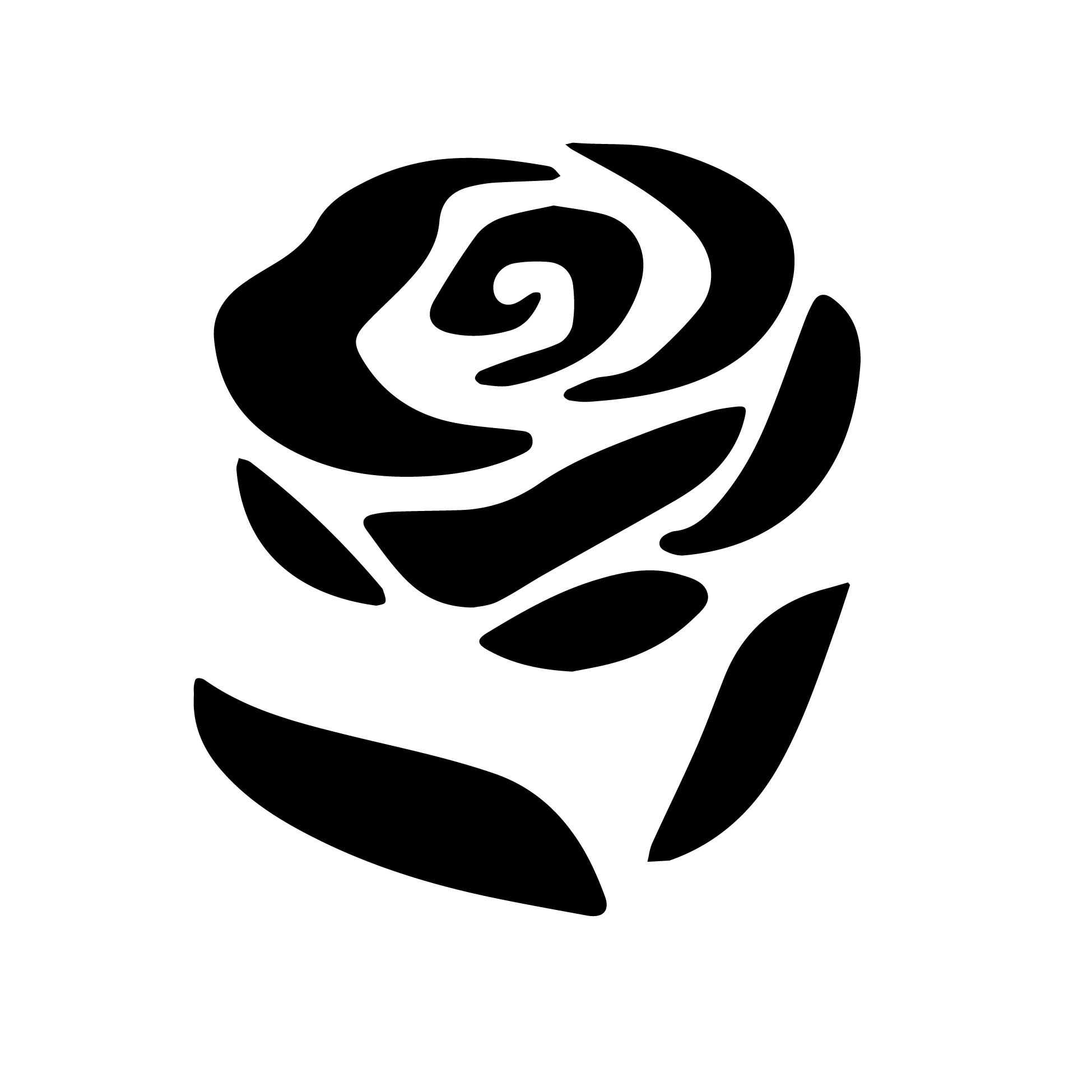 Sablon decorativ Simple Rose, A4, reutilizabil, plastic - eMAG.ro