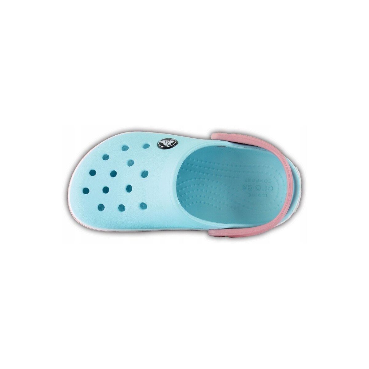 Saboti slingback pentru copii Crocs, 204537, Bleu/Alb, 25.5 EU - eMAG.ro