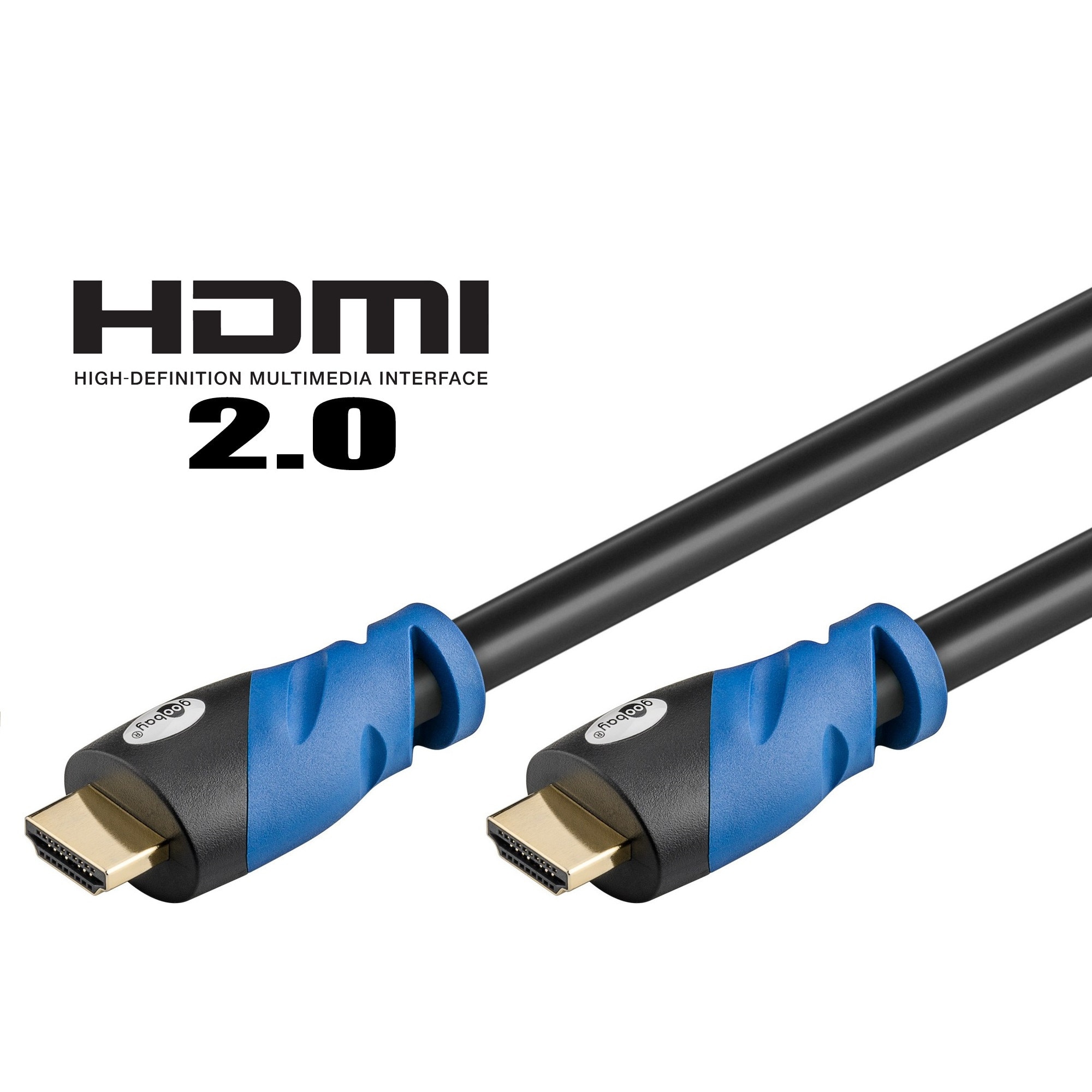 Кабел HDMI 2.0 Goobay Premium 4K 60Hz 1.5м - eMAG.bg