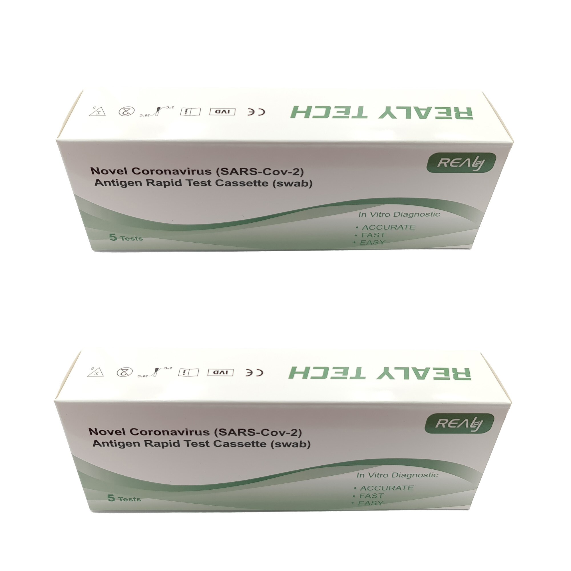 Realy Tech Covid-19 antigén gyorsteszt, professzionális használatra ...