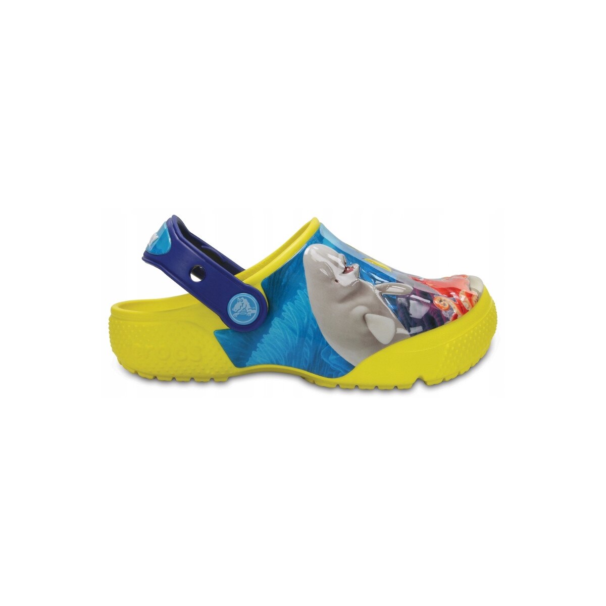 Saboti copii, Crocs™ Fun Lab Dory, Spuma Croslite™, Galben, 29,5 EU ...