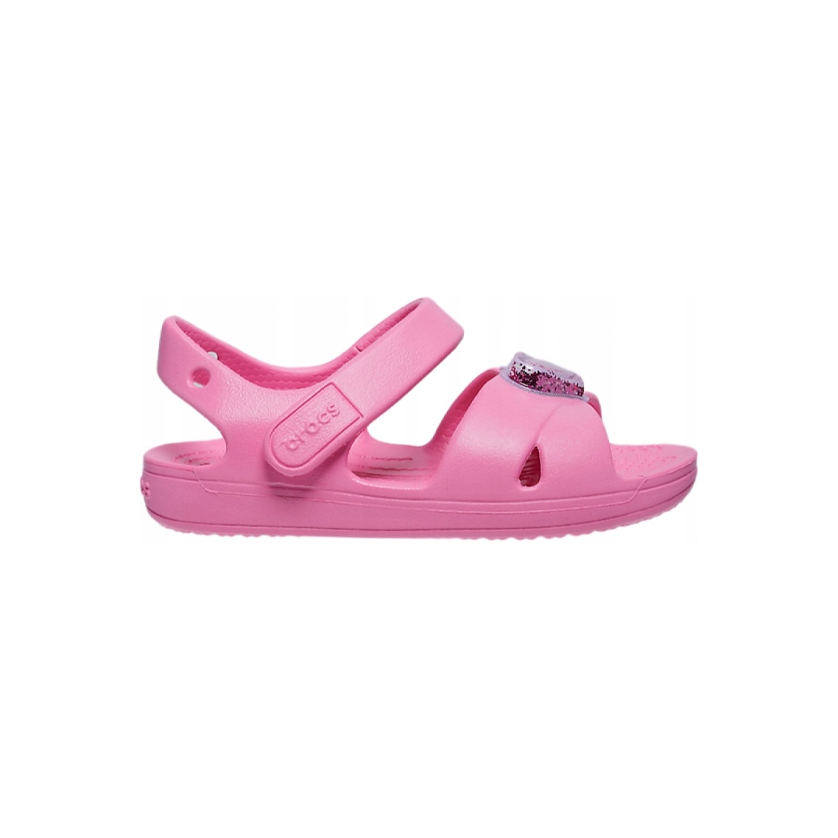 Sandale Crocs, Velcro, Roz - eMAG.ro