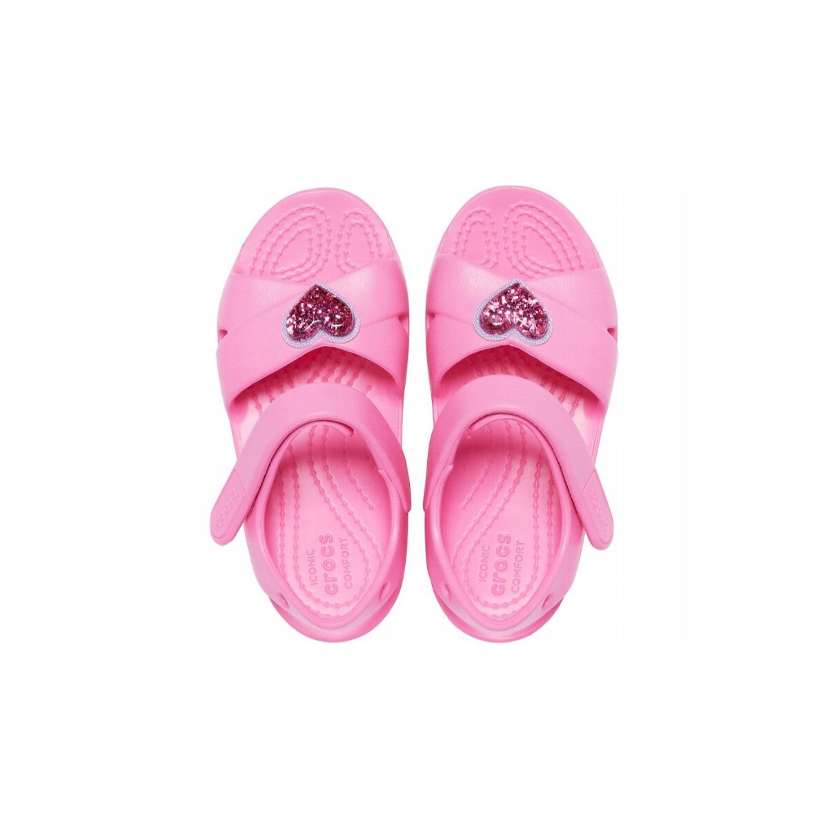 Sandale Crocs, Velcro, Roz, 30.5 EU - eMAG.ro