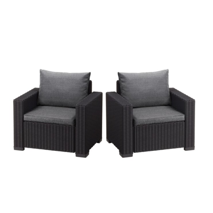 Set doua fotolii graphite Keter California - eMAG.ro