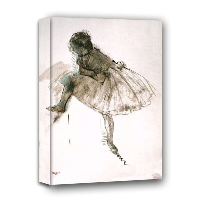 Pictura pe panza Studiul unui dansator de balet, Edgar Degas 90x120 cm ...
