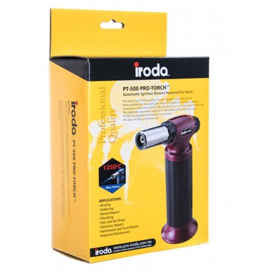 Газов поялник IRODA PRO PT-500, Тип Факел - eMAG.bg