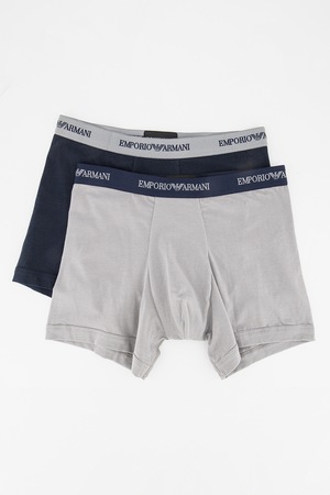 Emporio Armani Underwear, Set de boxeri cu banda logo in talie - 2 ...