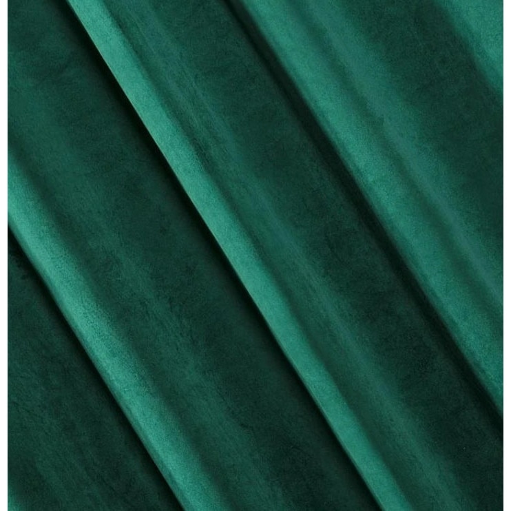 Set draperii Catifea Verde, cu Inele, 2 buc x 150 cm lungime / 240 cm ...