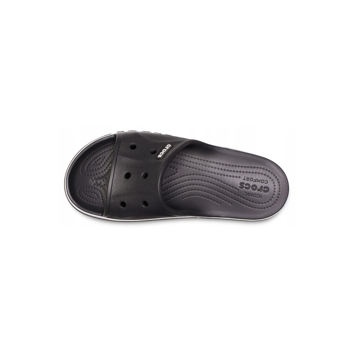 Papuci pentru barbati, Crocs, Croslite, Negru/Alb, 36.5 EU - eMAG.ro