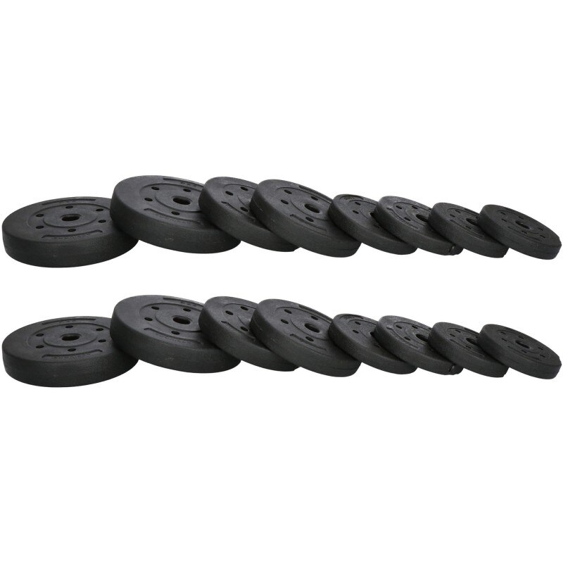 Set gantere si haltera reglabile Sersimo, 40kg - eMAG.ro