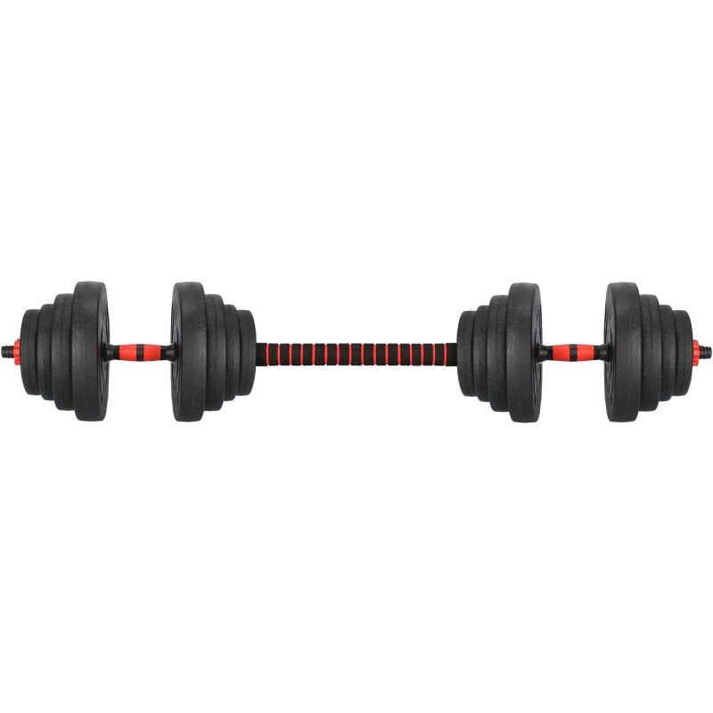 Set gantere si haltera reglabile Sersimo, 40kg - eMAG.ro