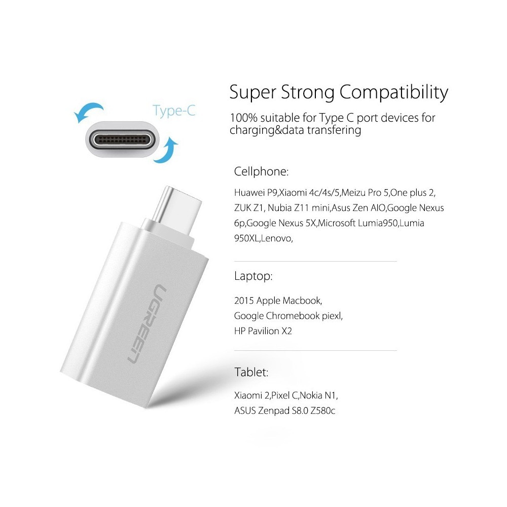Преходник Usb 31 Type C Superspeed мъжки Usb 30 тип женски Emagbg 3756