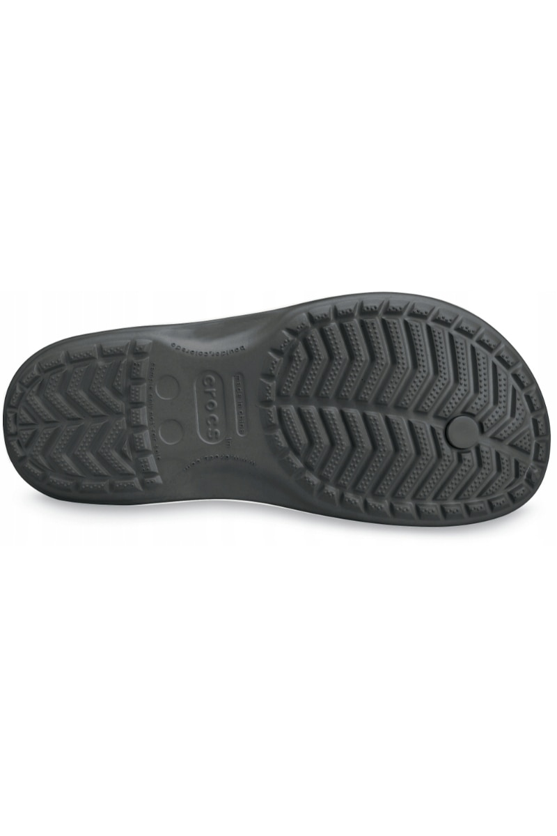 Slapi barbati, Crocs™ Crocband Flip, Material sintetic, Negru - eMAG.ro