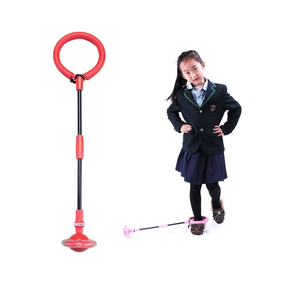 Coarda copii skip ball moderna cu iluminare led Rosu - eMAG.ro