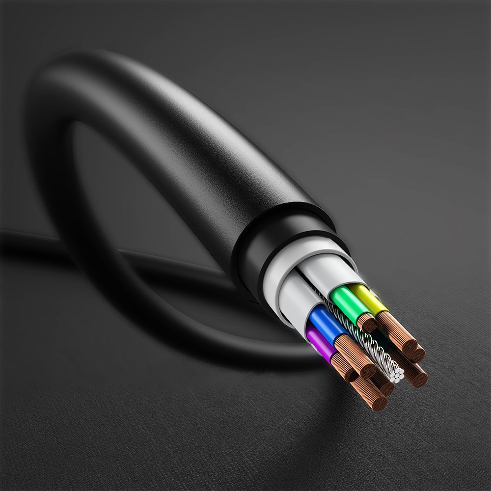 Cablu de date Choetech, USB-C la USB-C, 3A, 0.5 m, Negru - eMAG.ro