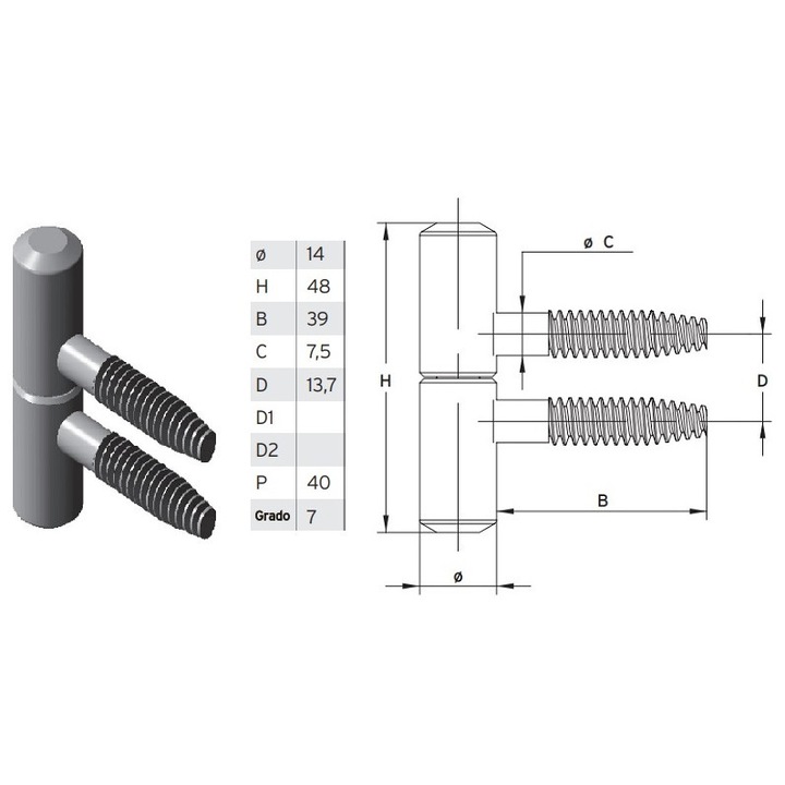 Set suruburi balamale, La Florida, 1.50, 14 mm, Alama, 3 buc - eMAG.ro