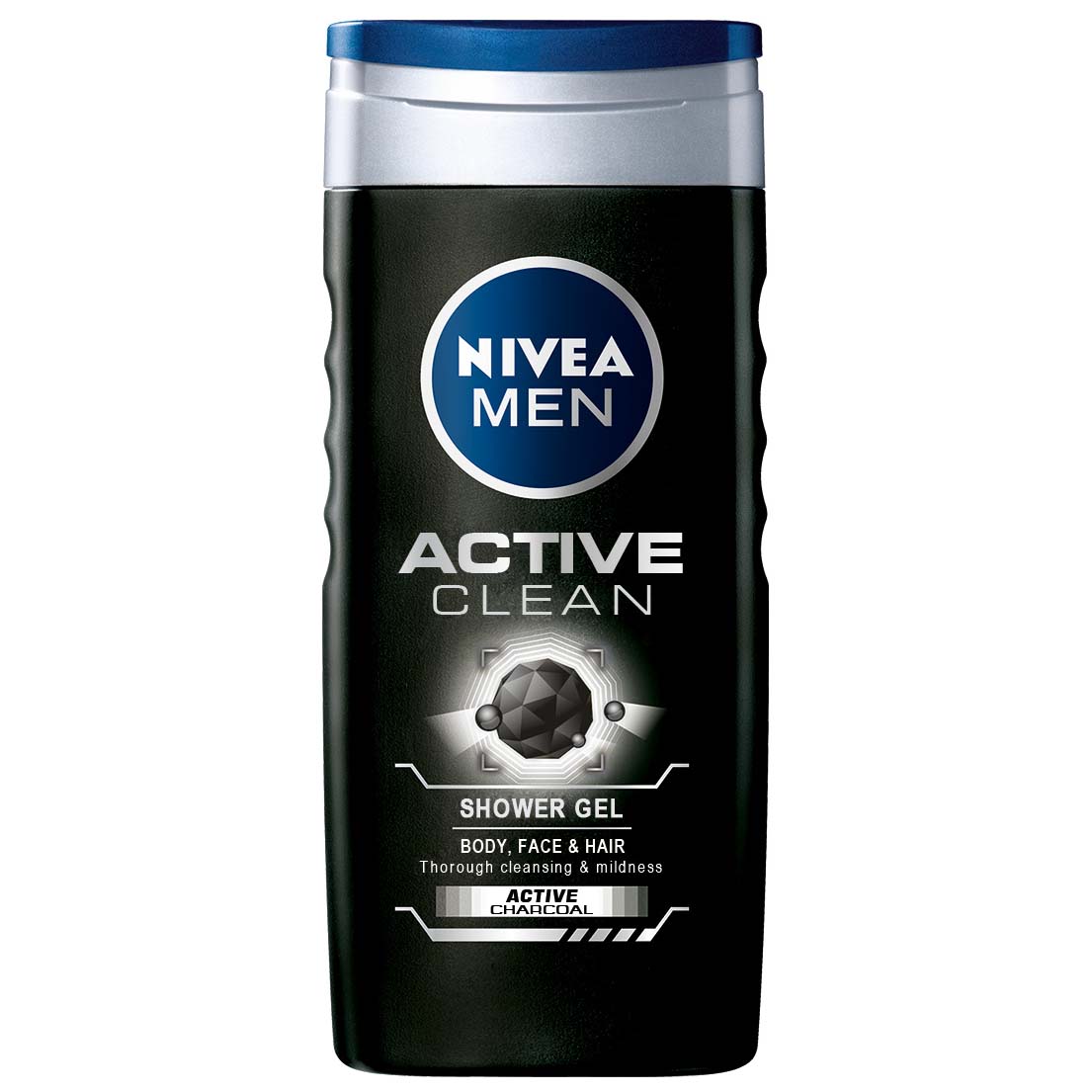 Комплект Nivea Men Active Clean: Душ гел Active Clean, 250 мл + Шампоан ...