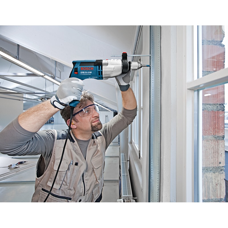 Ударна бормашина Bosch Professional GSB 21-2 RE, 1100W, 13 мм - eMAG.bg