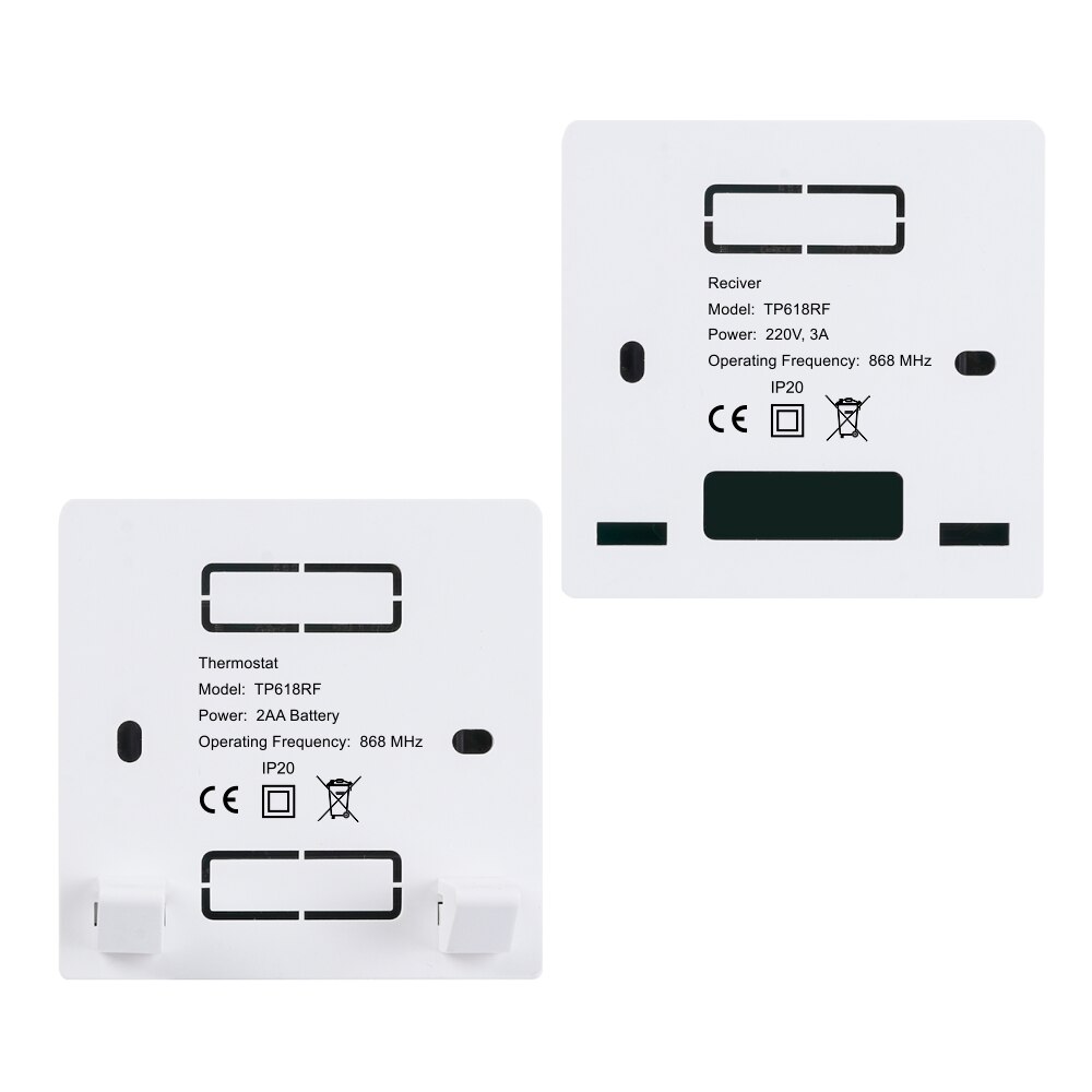 Termostat Luxion TP618RF cu receiver pentru centrala termica pe gaz sau ...