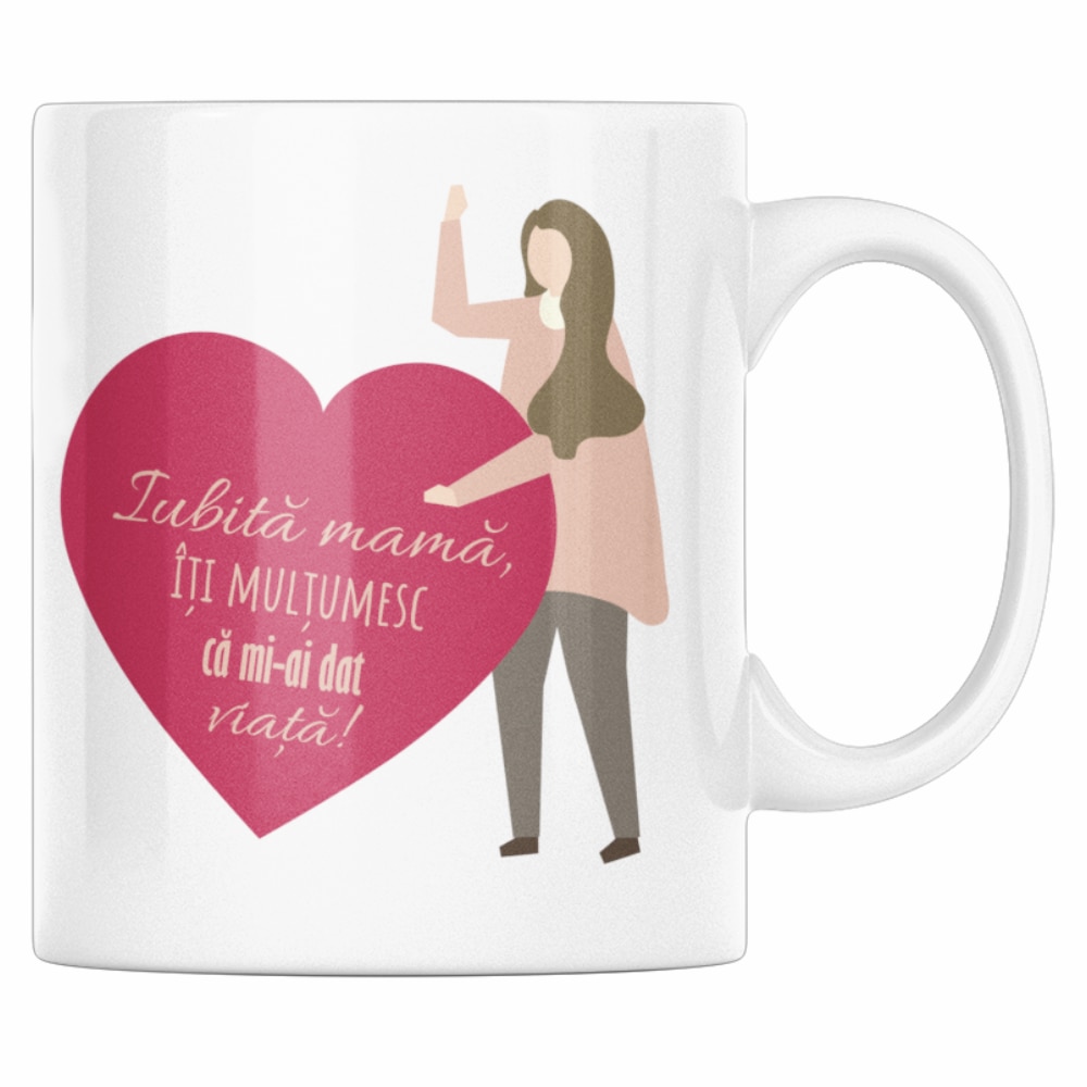 Cana pentru ziua mamei, Priti Global, Iubita mama, iti multumesc ca mi ...