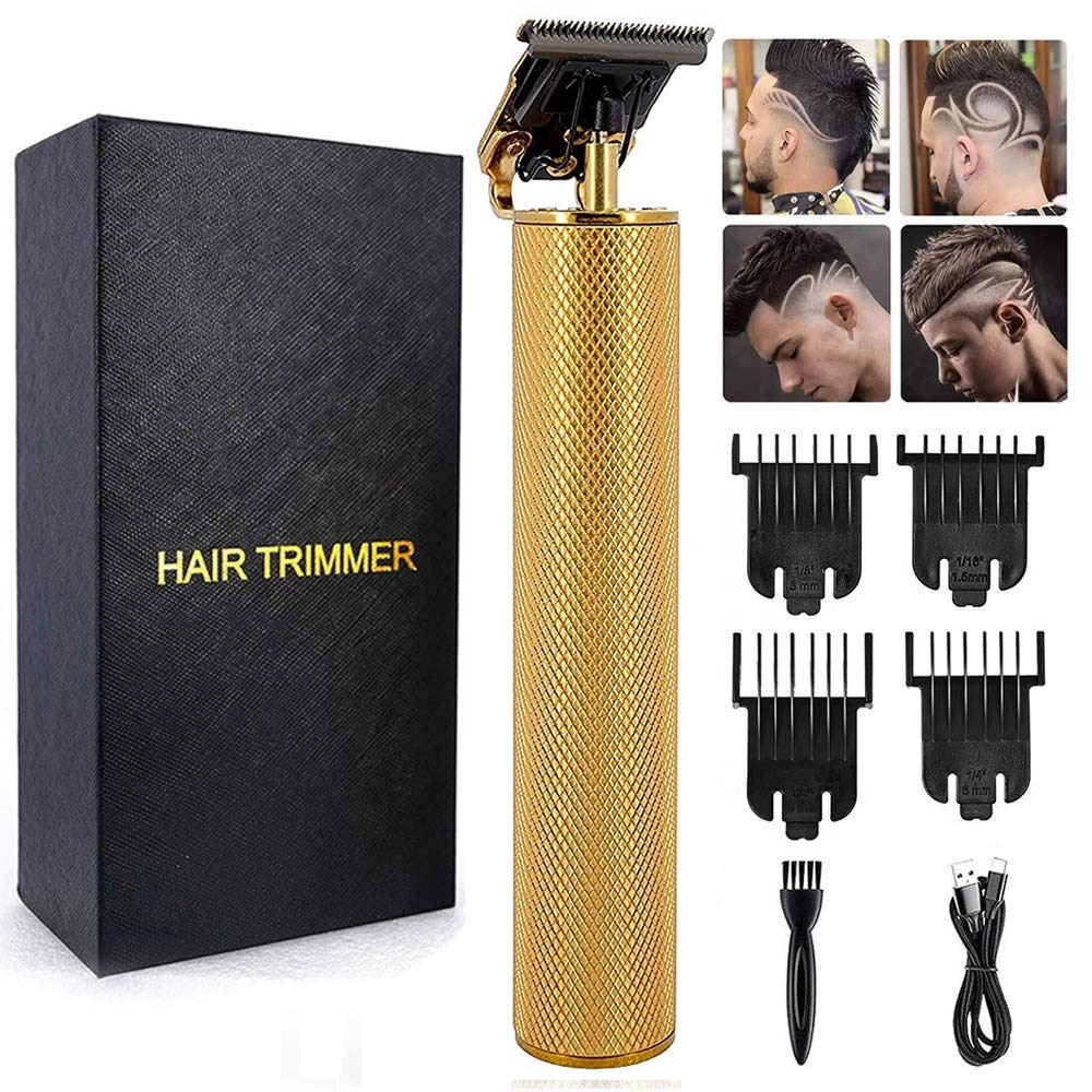 Masina De Tuns Qeno® Profesionala, Pentru Barba, Contur, Fara Fir, Lame ...