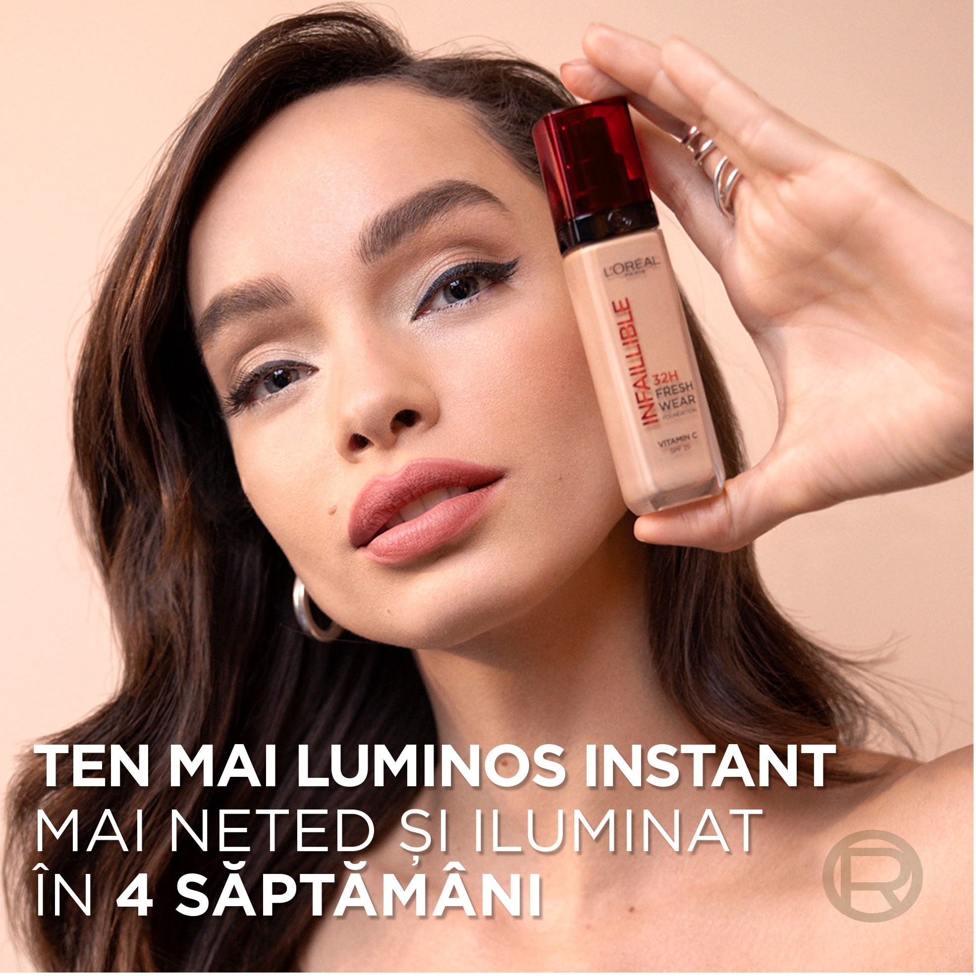 Fond de ten rezistent la transfer L'Oreal Paris Infaillible 32H Fresh ...