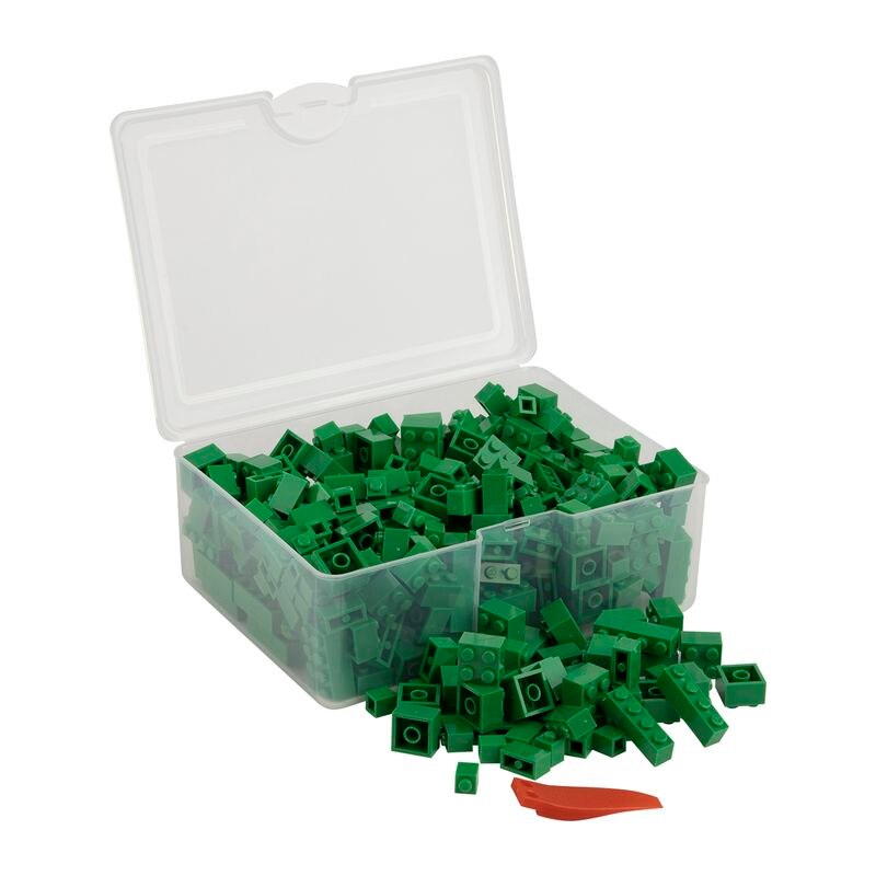 Set de constructie Q-Bricks, 300 piese, Verde - eMAG.ro