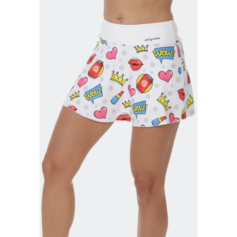 Fusta sport dama Full Pop, A 40 Grados by 3 Sport & Style, Poliester ...