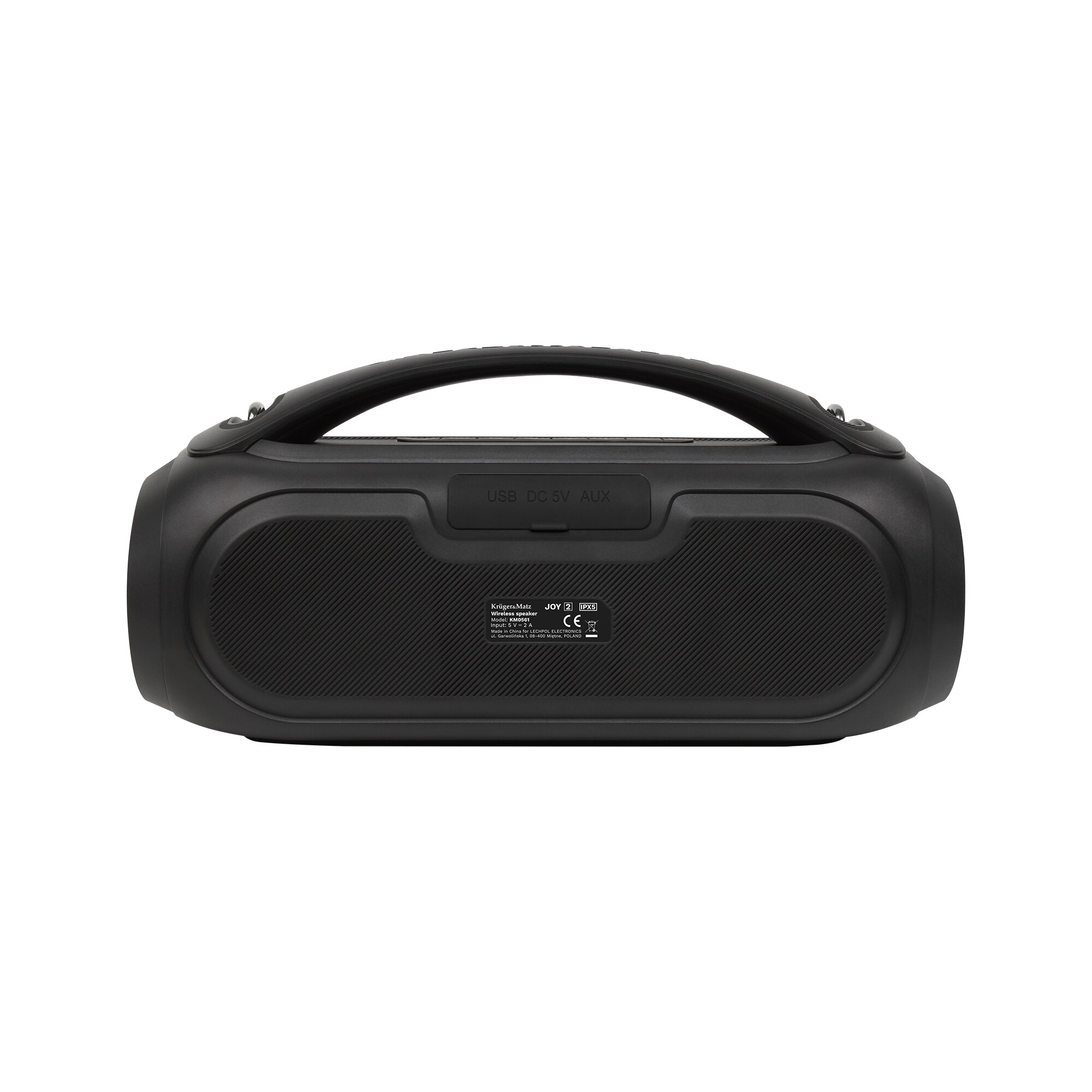 Boxa portabila Kruger&Matz Joy 2, 20 W, Bluetooth 5.1, IPX5, TWS, negru ...