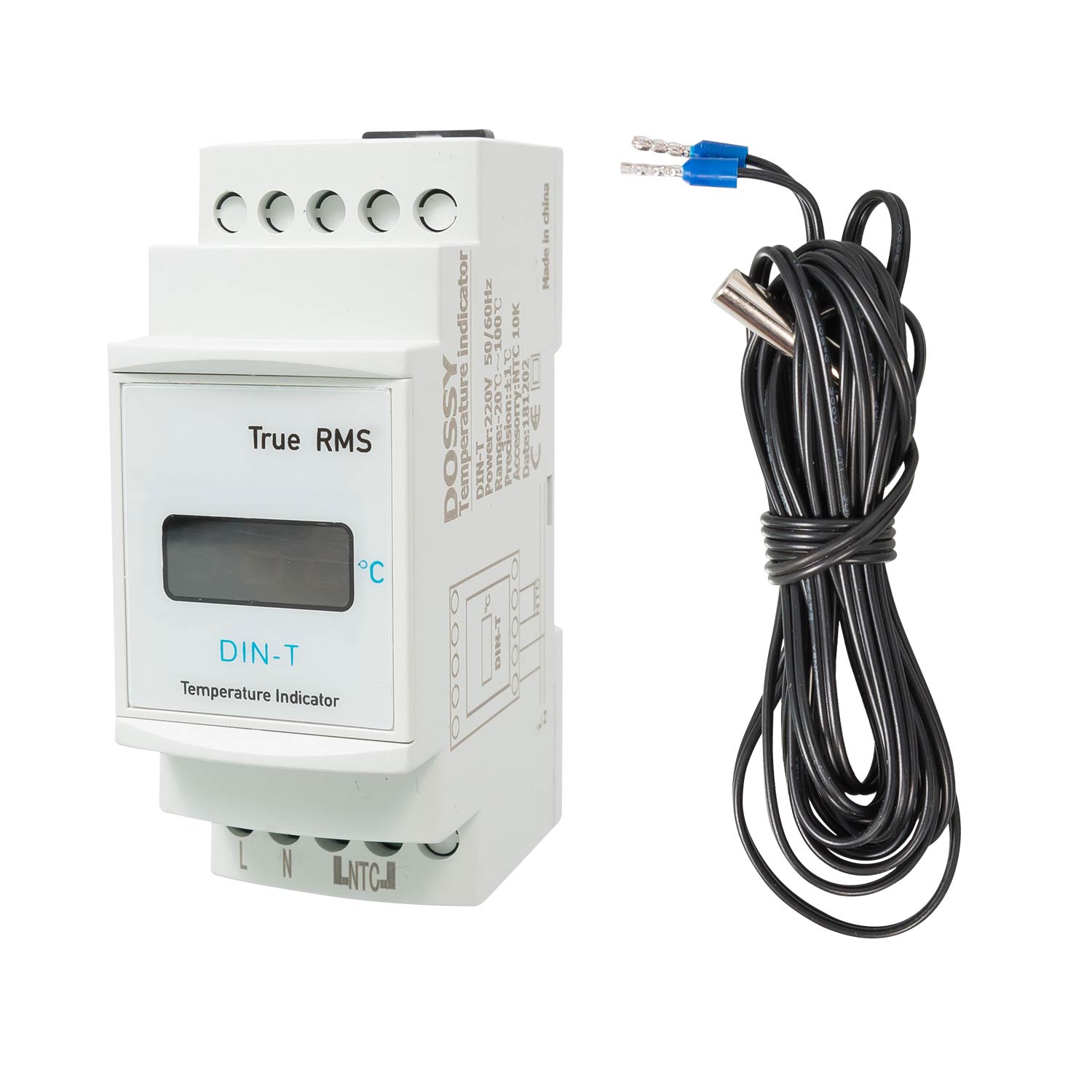 Indicator de temperatura pentru sina DIN - eMAG.ro