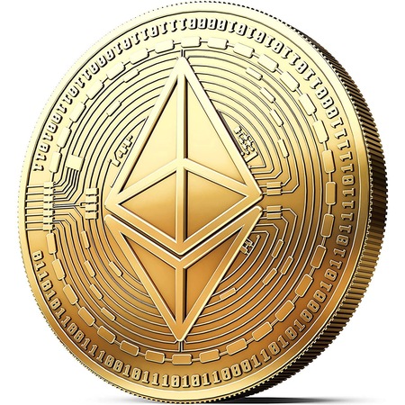 Крипто валута за колекционери GMO, Ethereum ETH, Златист - eMAG.bg